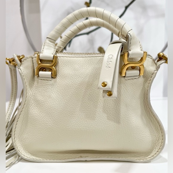 Chloe | Bags | Chloe Mini Marcie Fringe Leather Satchel | Poshmark